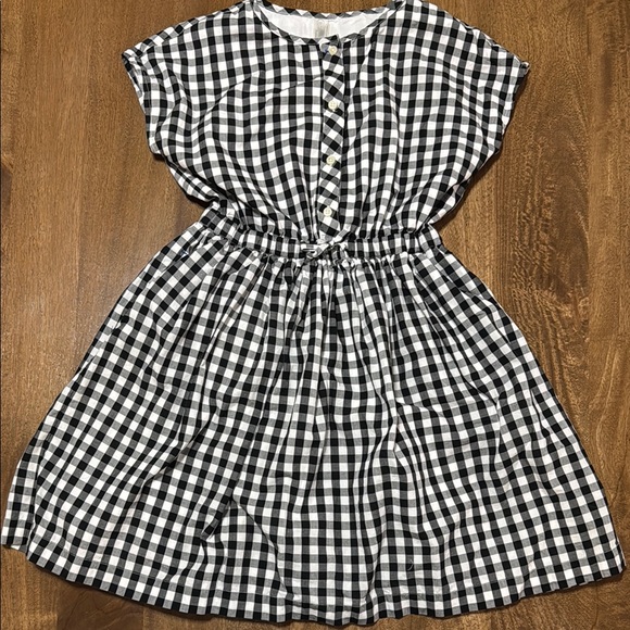 Primary | Dresses | Primary Classic Black And White Checkered Kids ...